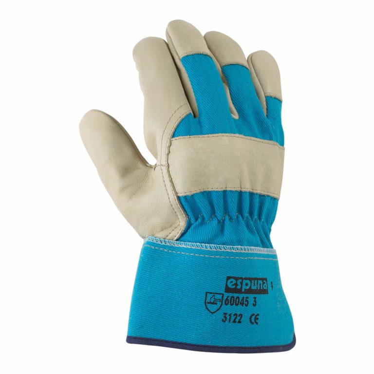 Gant de travail type docker en cuir fleur bovin ESPUNA 60045 00